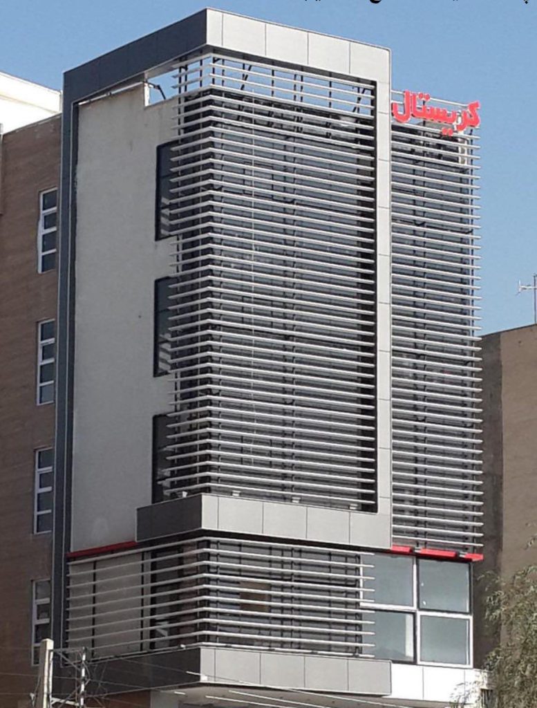 Aluminium louver profile - Valid