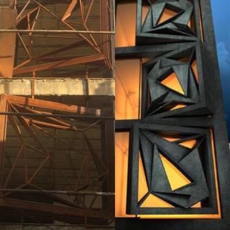 Stick system curtain wall installation - Valid