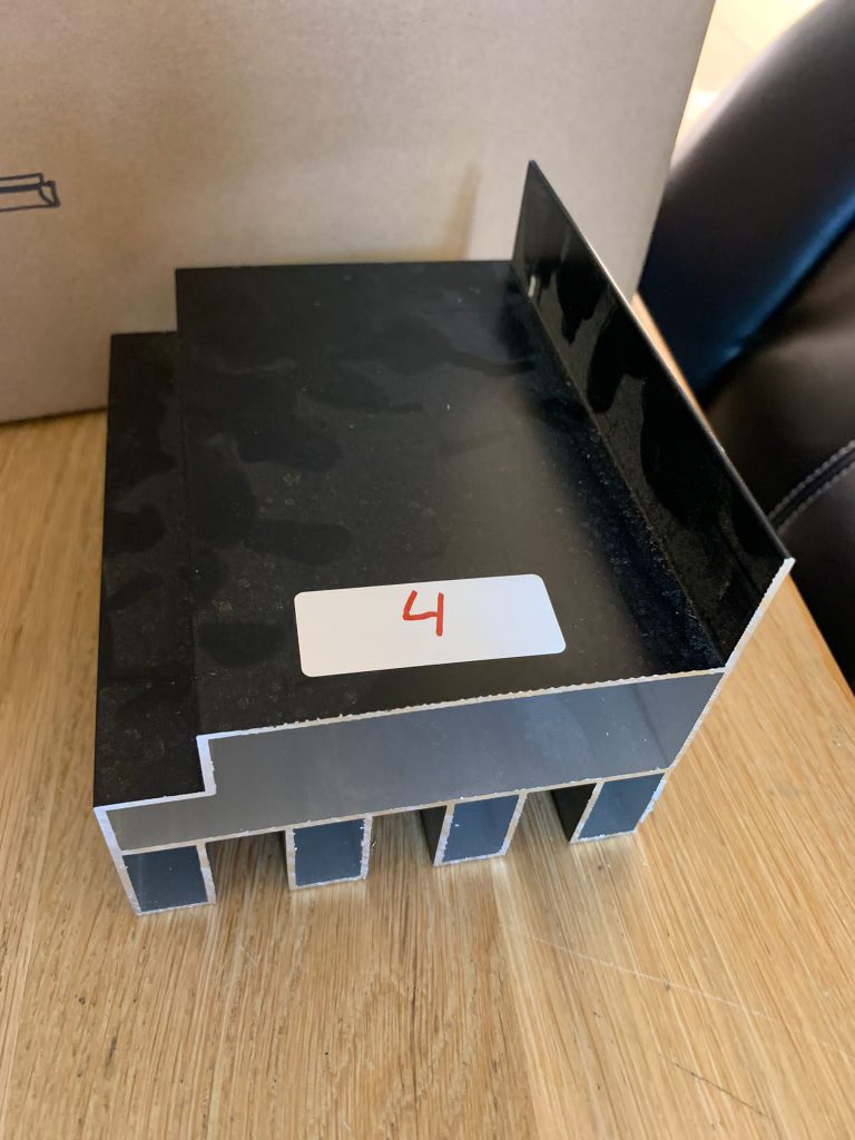 frosted glass façade - Valid