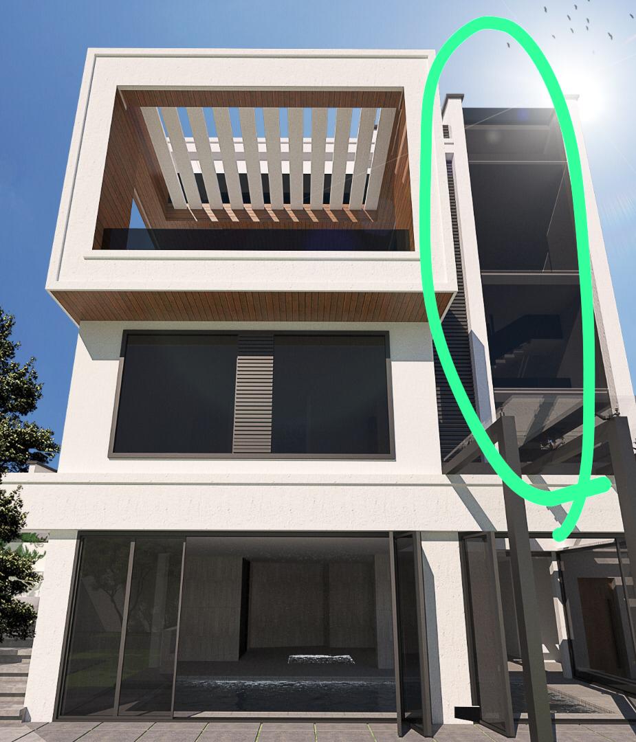 Glass handrail glass profile - Valid