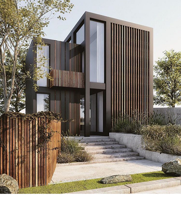 Curtain wall design architecture - Valid