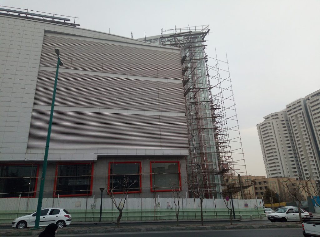 Louver wall design cladding - Valid