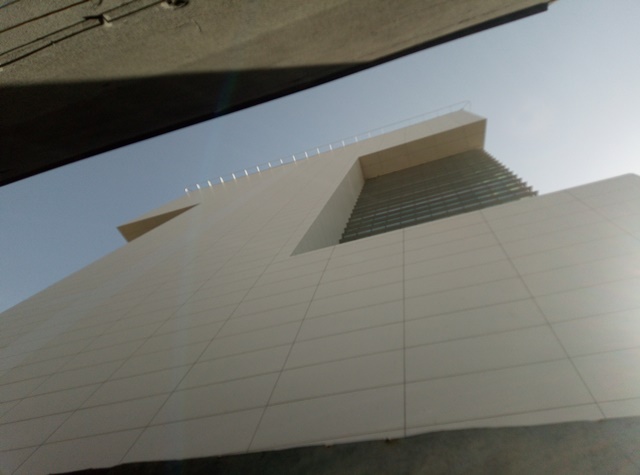 Design exterior architecture dry facade ceramic wall - Valid