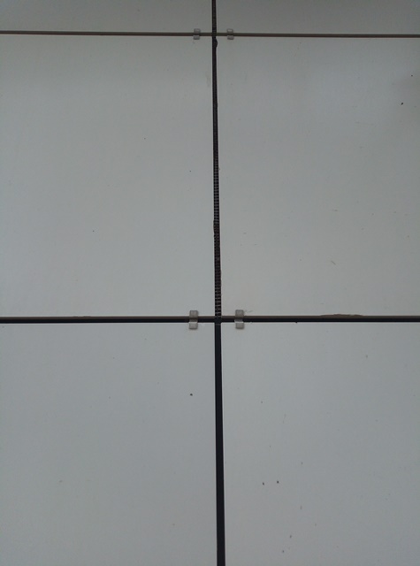 Design exterior architecture dry facade ceramic wall - Valid