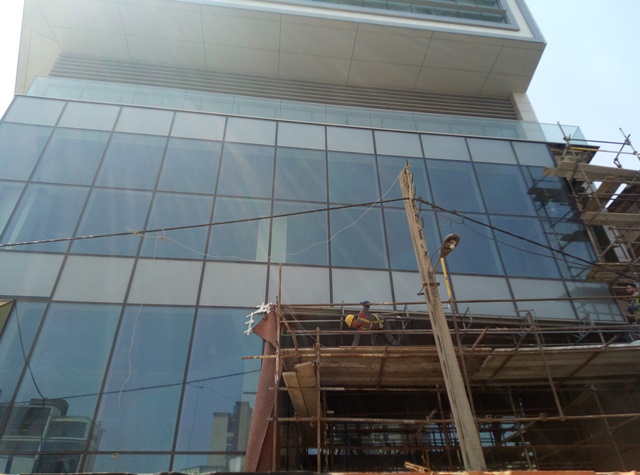 Curtain wall details with dimensions typical design - Valid