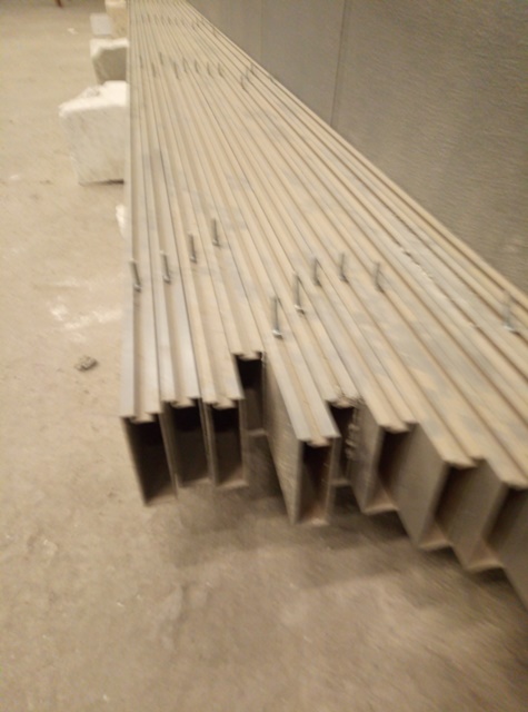 Aluminium louvers profile Weight per m2 - Valid