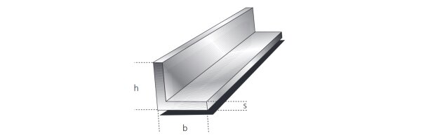 Aluminum angle profiles isosceles - Valid