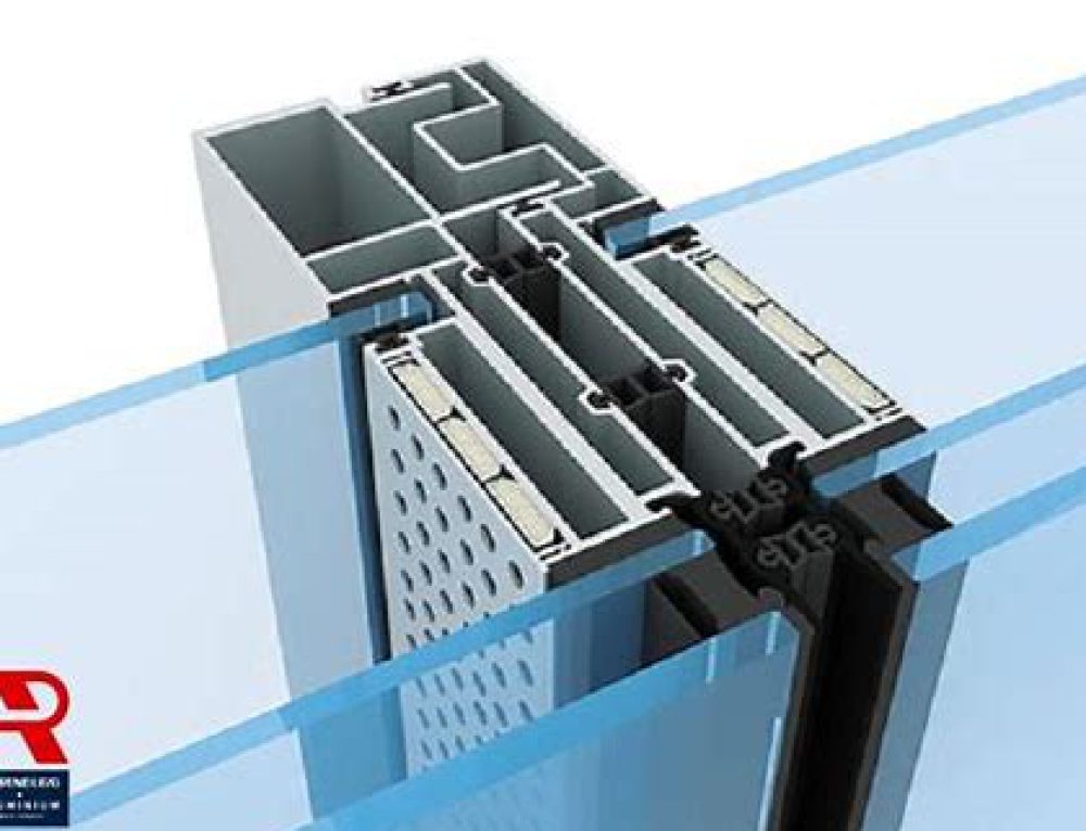 Stick system curtain wall installation - Valid