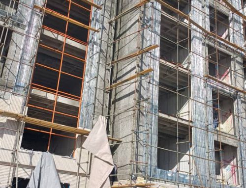 Stick system curtain wall installation - Valid