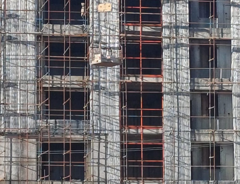 Stick system curtain wall installation - Valid