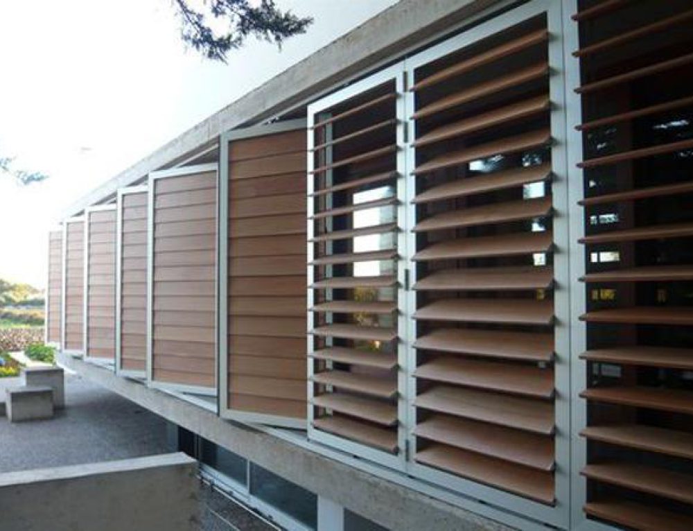 Vertical and Horizontal Louvers Dimensions Detail - Valid